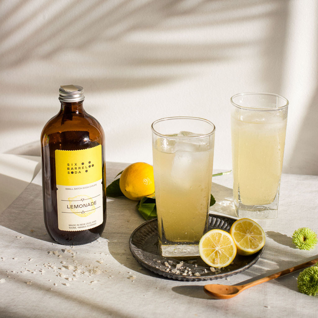 Lemonade Soda Syrup – Six Barrel Soda Australia